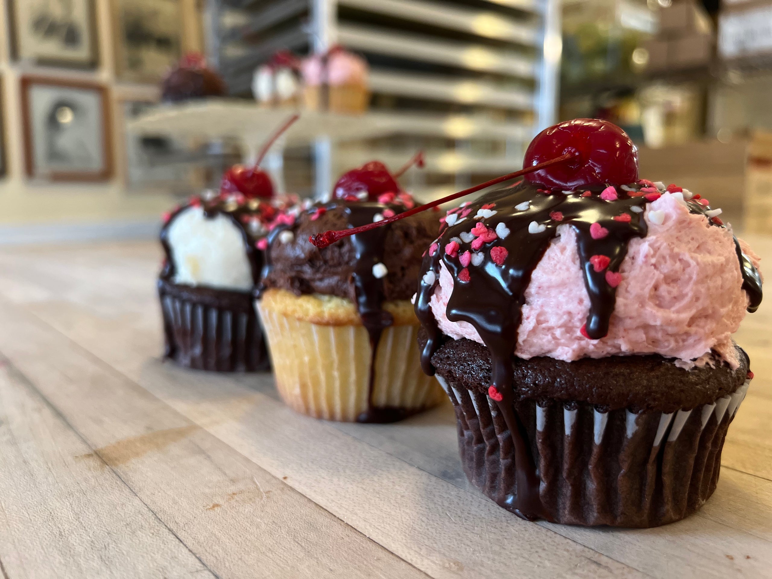 PREORDER Sundae Sweetheart Cupcakes | The Able Baker