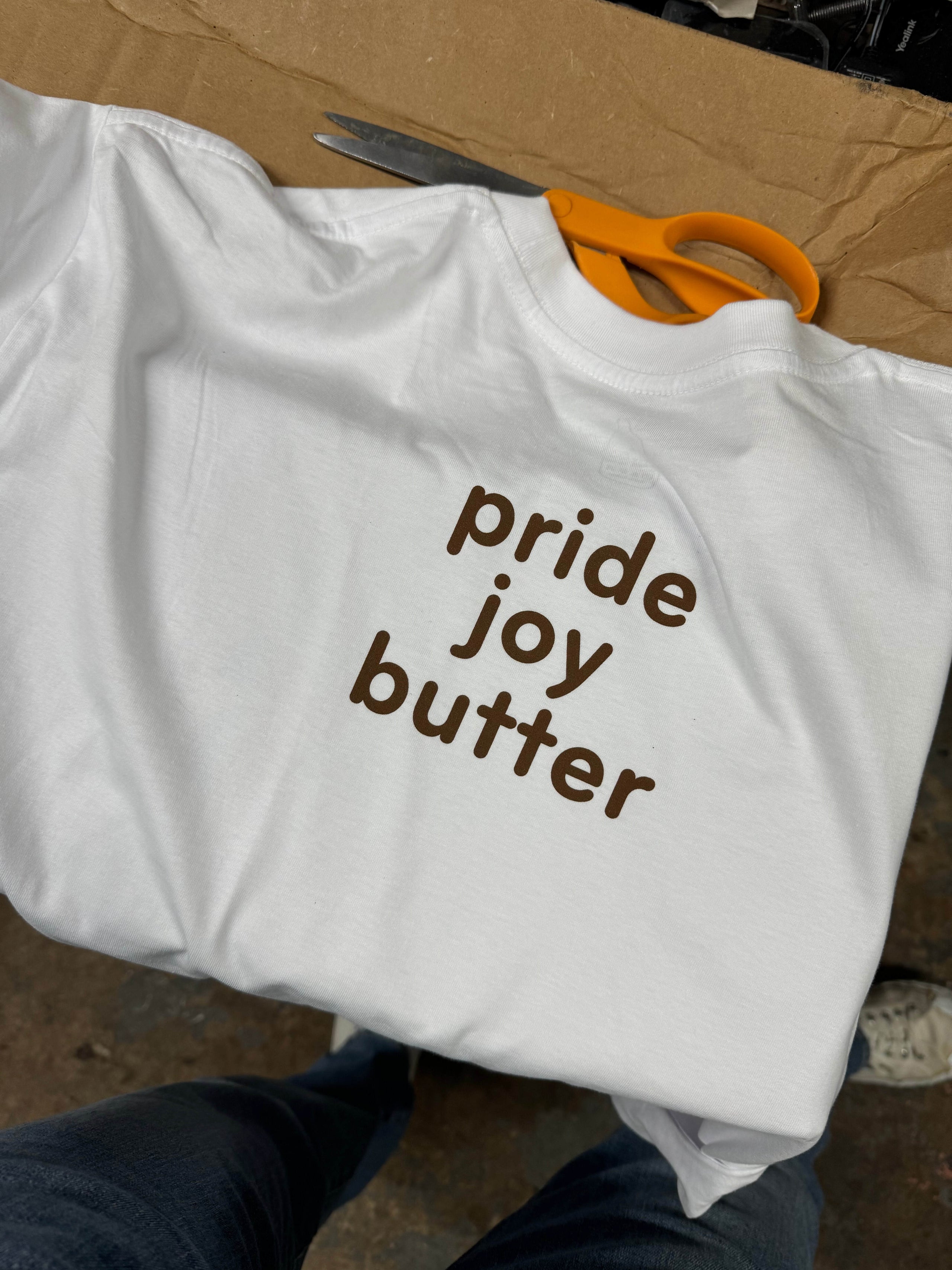 Pride Joy Butter T-Shirt | The Able Baker