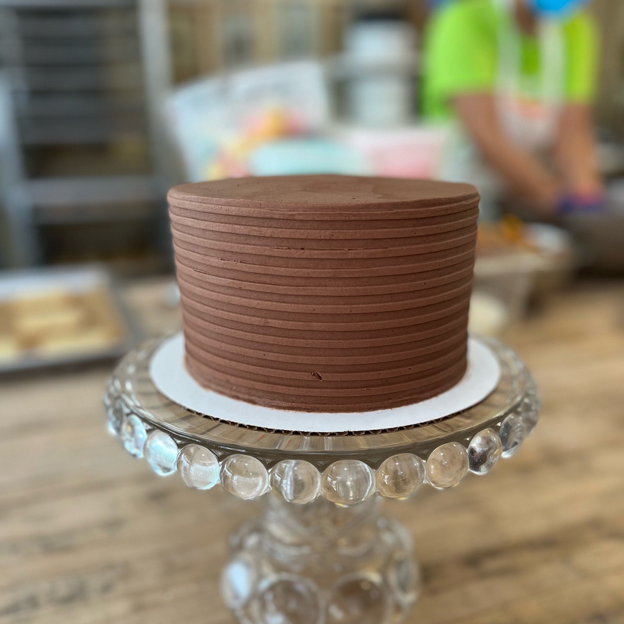 Chocolate Cake with Chocolate Buttercream 6" | The Able Baker