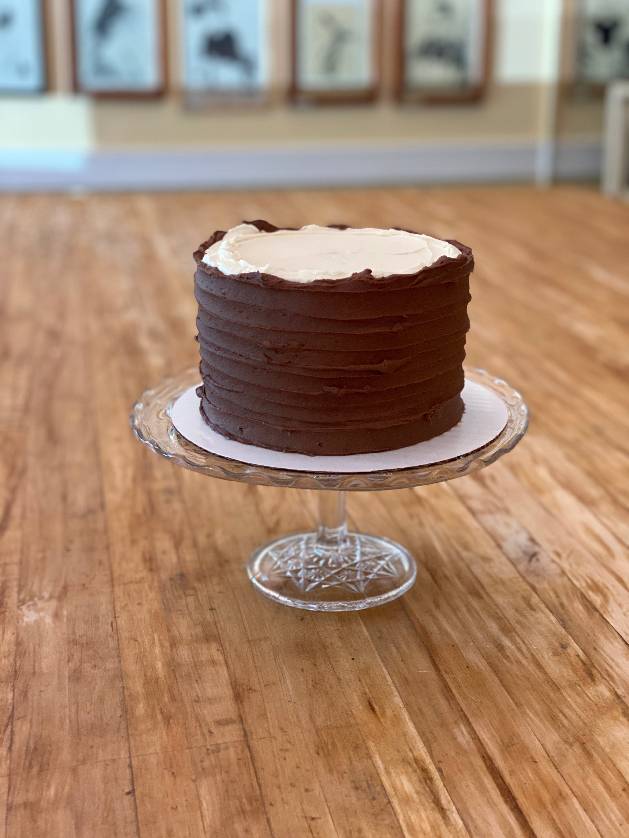 Black & White Cake | The Able Baker